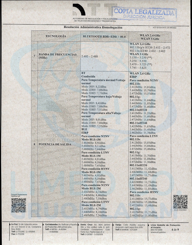 Bolivia Type Approval | Homologation requirements