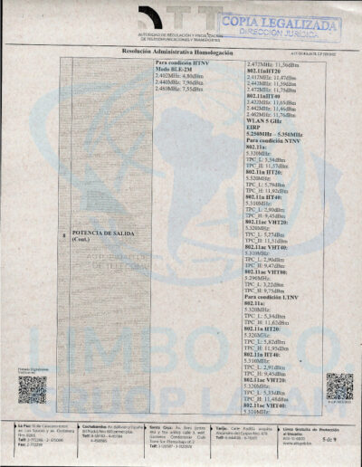 Bolivia Type Approval | Homologation requirements