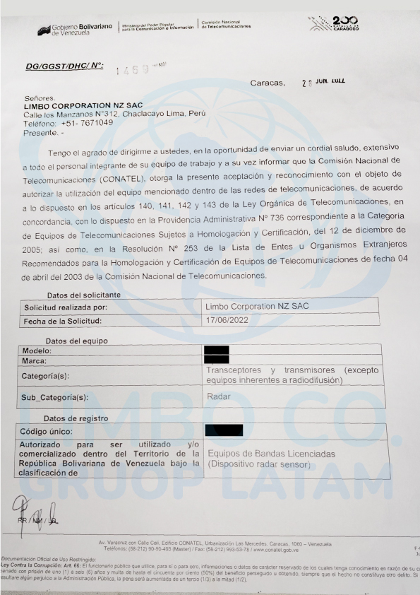 Approval in Venezuela | Certification & Homologation in Venezuela